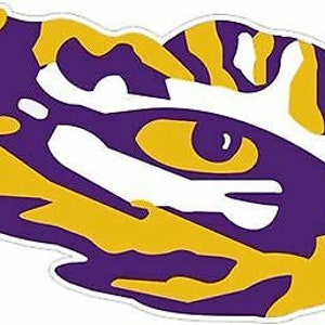 LSU Tigers 3 Premium Vinyl Decal Licensed NCAA Set of 2 - Etsy