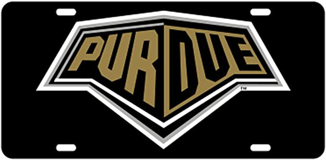 Purdue Boilermakers Reflective Decal License Plate / Car Tag NCAA - Etsy