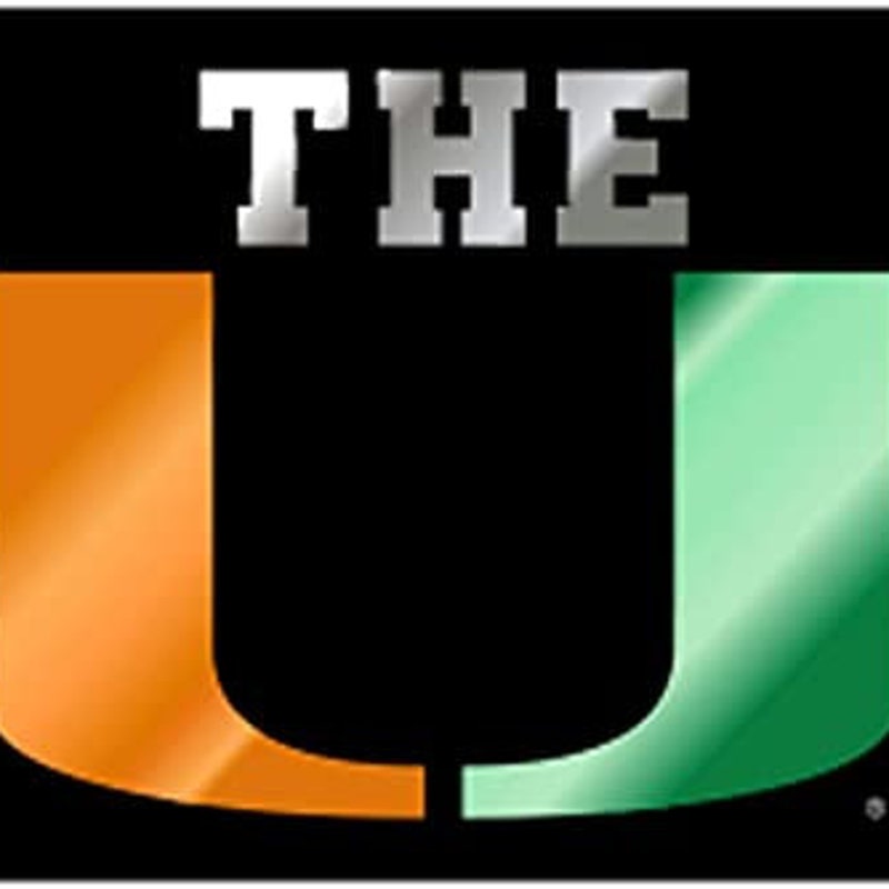 Ncaa Miami U - Etsy