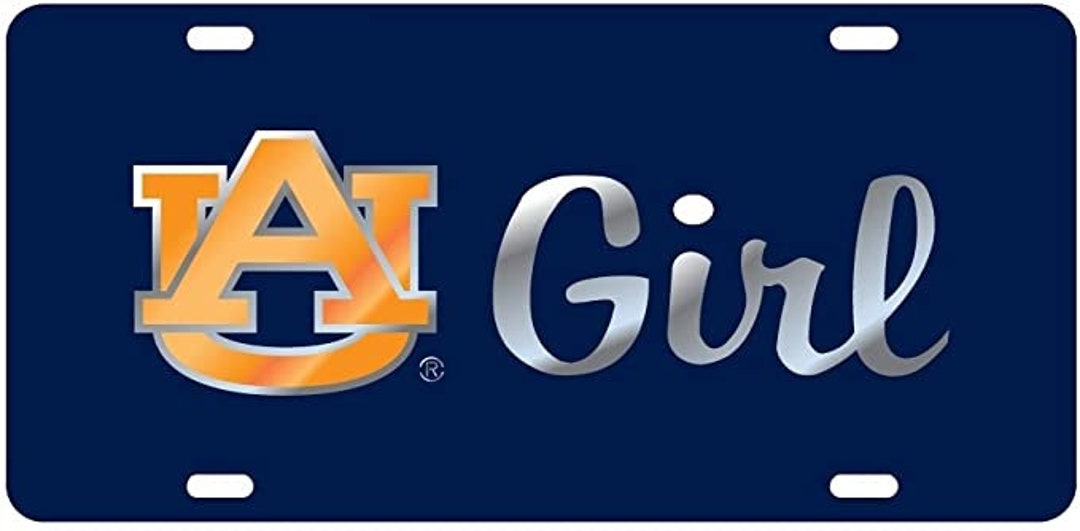 Auburn Tigers Laser Cut License Plate / Car Tag Licensed NCAA - Etsy