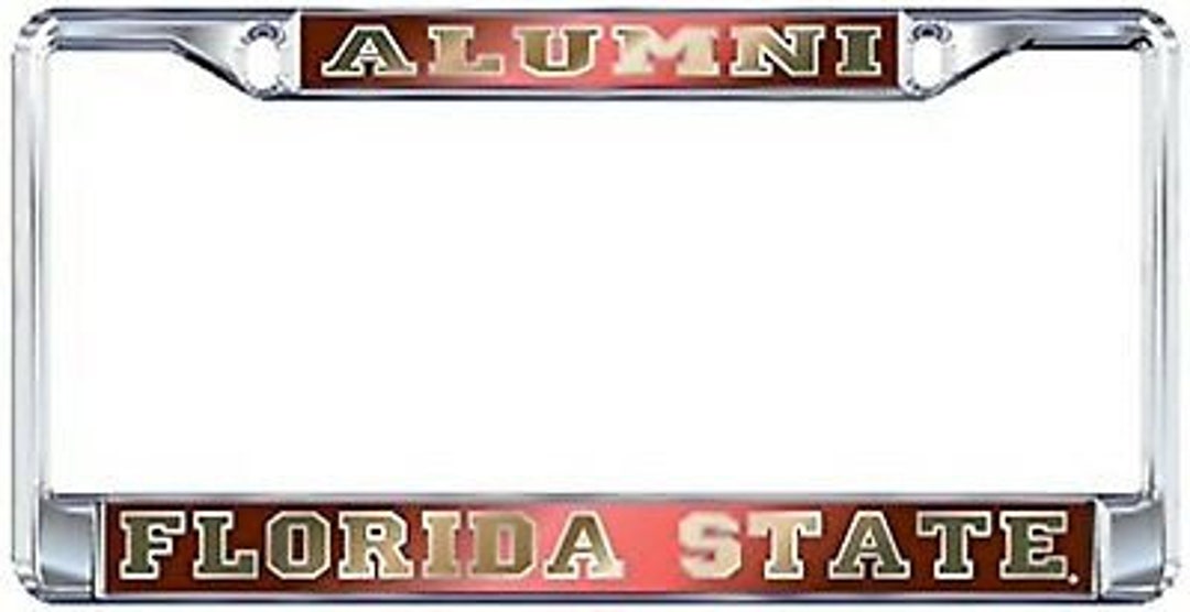FSU Florida State Seminoles License Plate Tag Frame Alumni Licensed ...