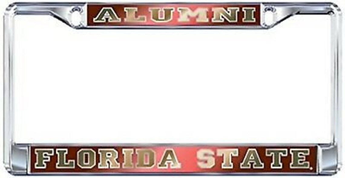 FSU Florida State Seminoles License Plate Tag Frame Alumni Licensed ...