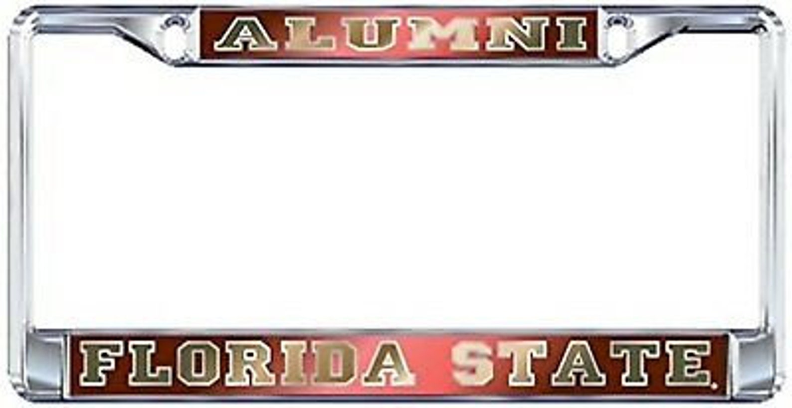 FSU Florida State Seminoles License Plate Tag Frame Alumni Licensed ...