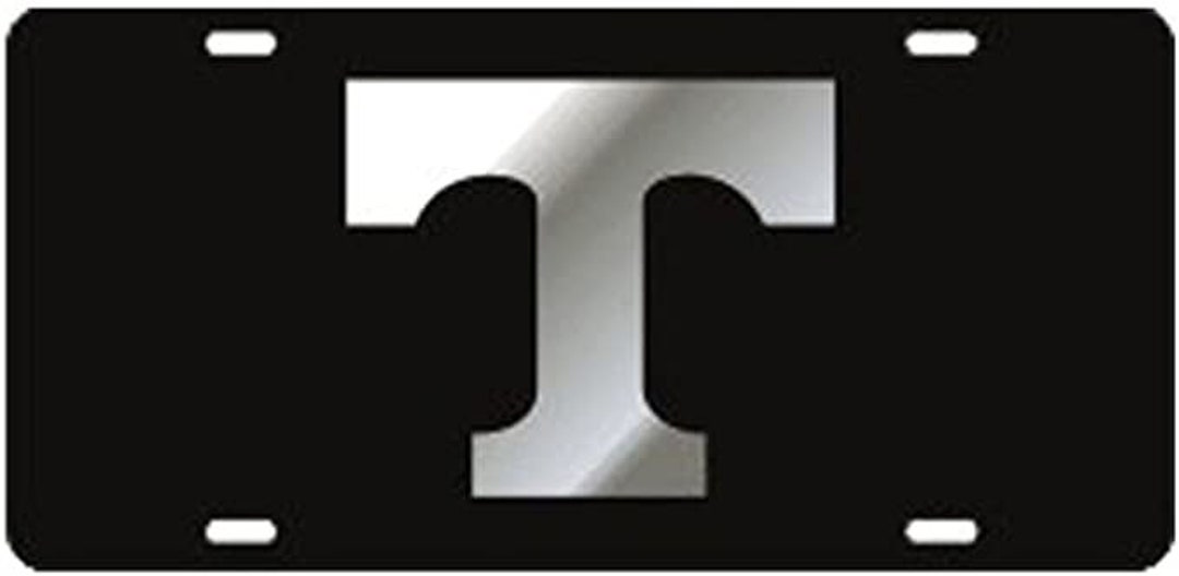 Tennessee Volunteers License Plate / Car Tag Black Licensed NCAA Inlaid ...