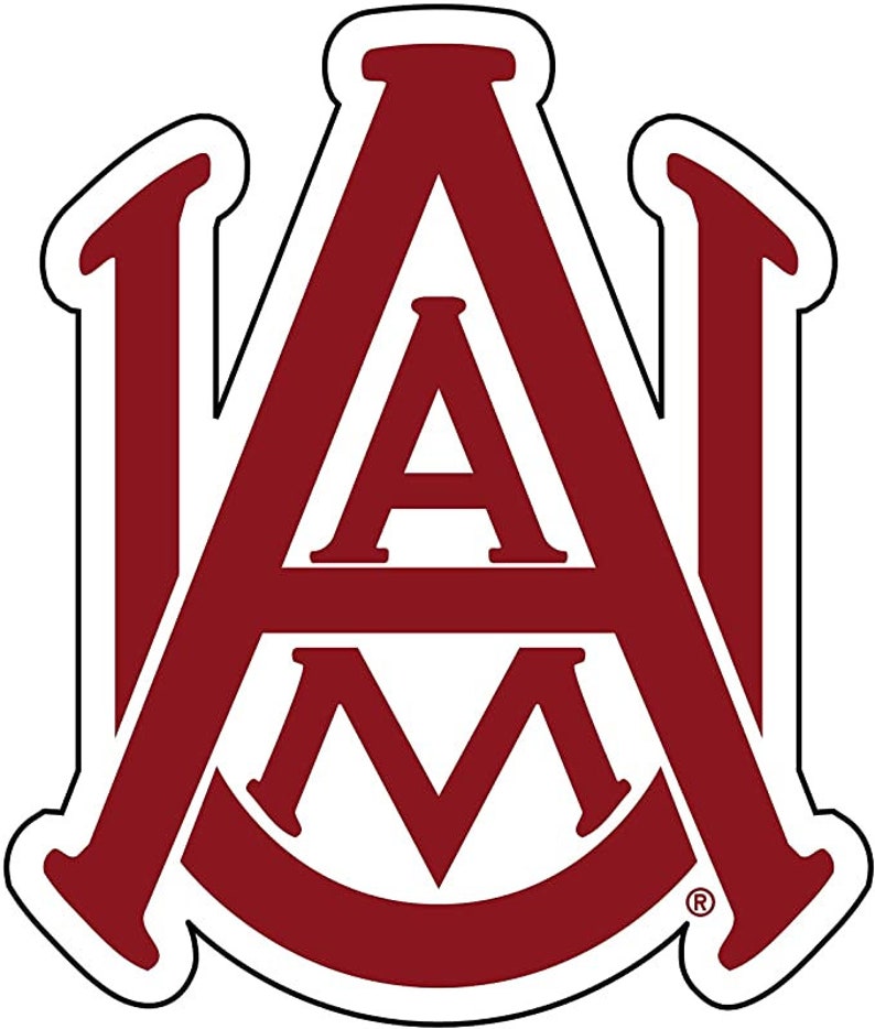 Alabama A&M 4" Premium Vinyl Decal Licensed NCAA - Etsy