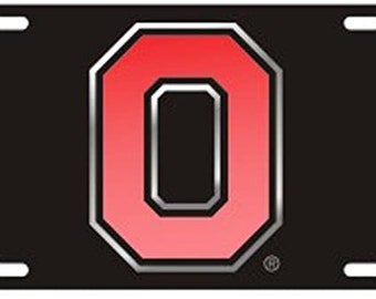 Ohio State Buckeyes NCAA 1 Fan Metal License Plate Licensed - Etsy