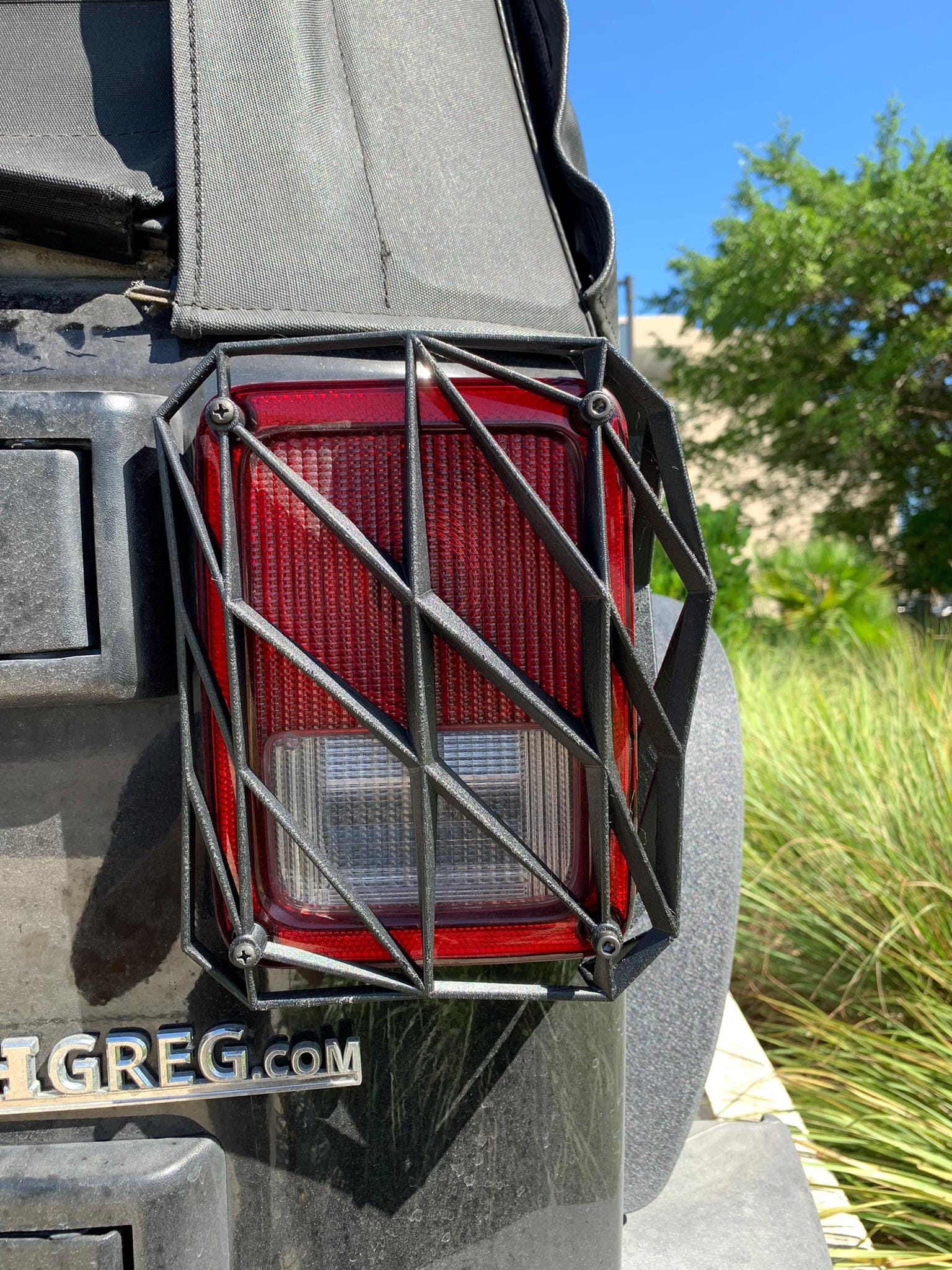 Jeep Wrangler Rear Light Guards - the Shift - Etsy