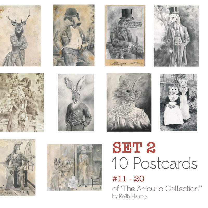 Comic Postcards - Etsy