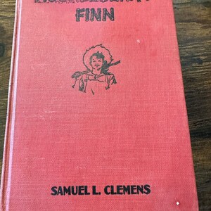Huckleberry Finn by Samuel L. Clemens (aka Mark Twain) A Classic Novel VERY RARE! - Etsy