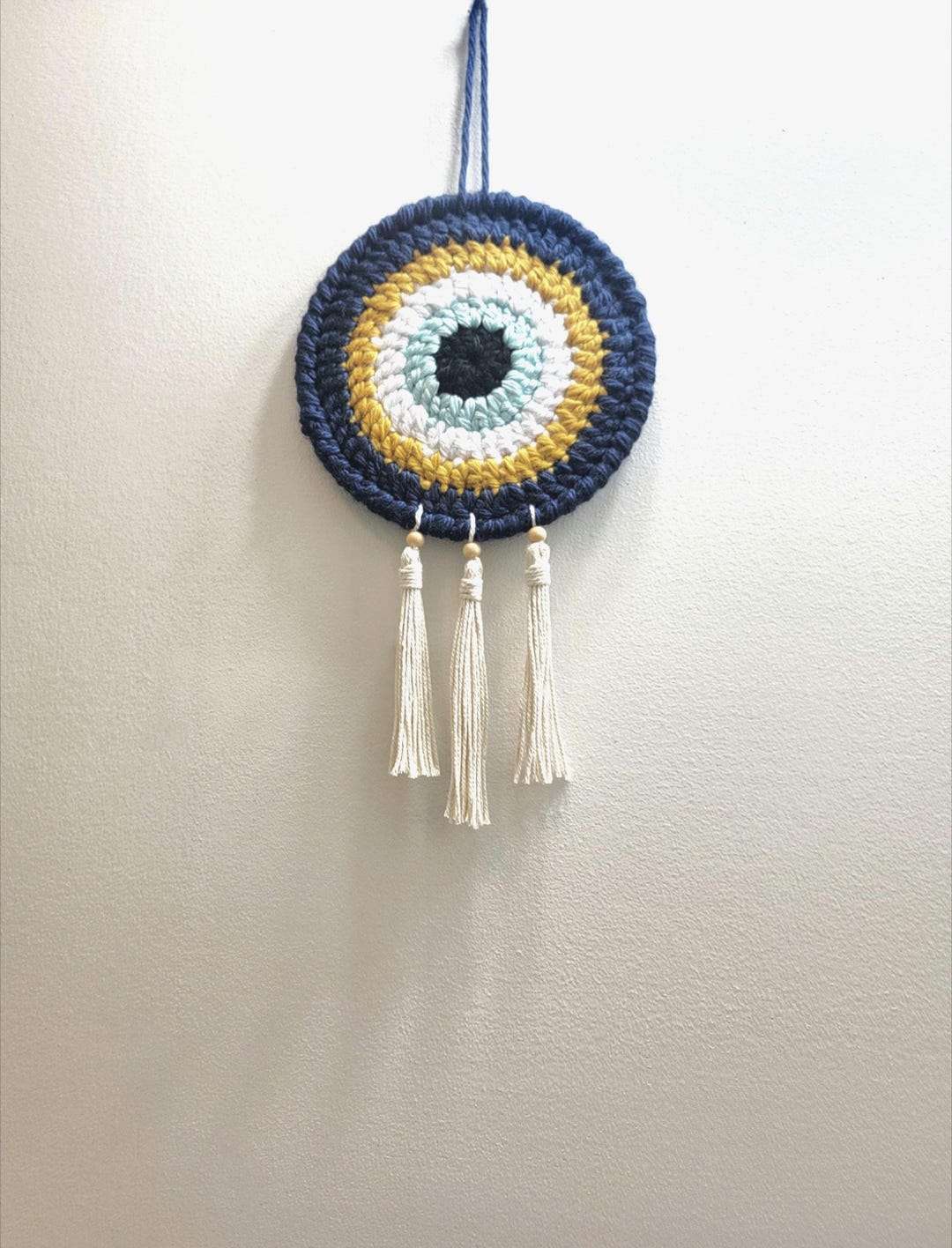 Evil Eye Wall Hanging | Evil Eye Decor | Boho Wall Hanging | Gift ...
