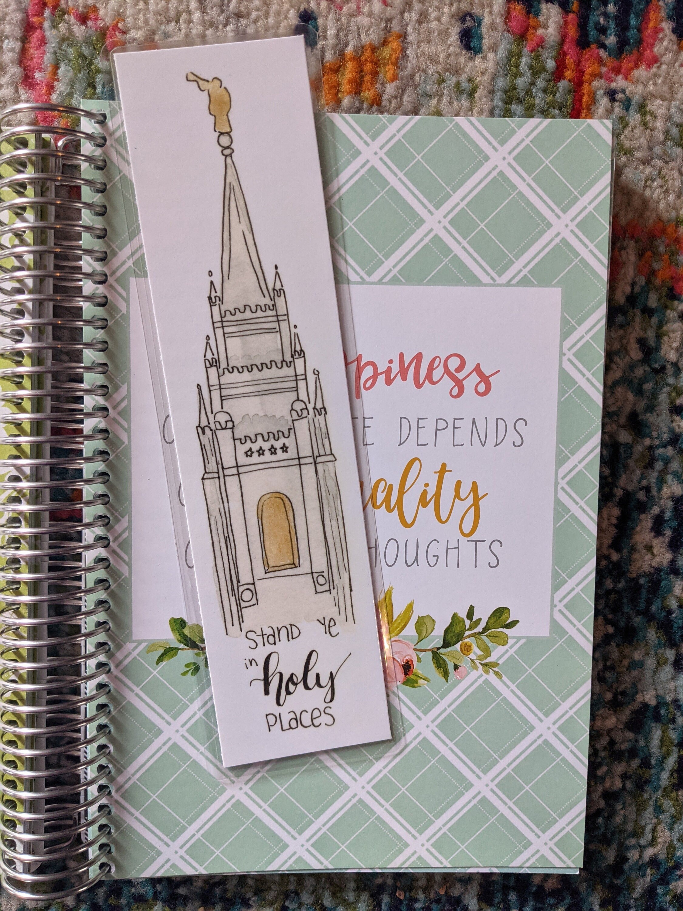 BULK Order Bookmarks Physical or Digital. LDS Temple. Any Style ...
