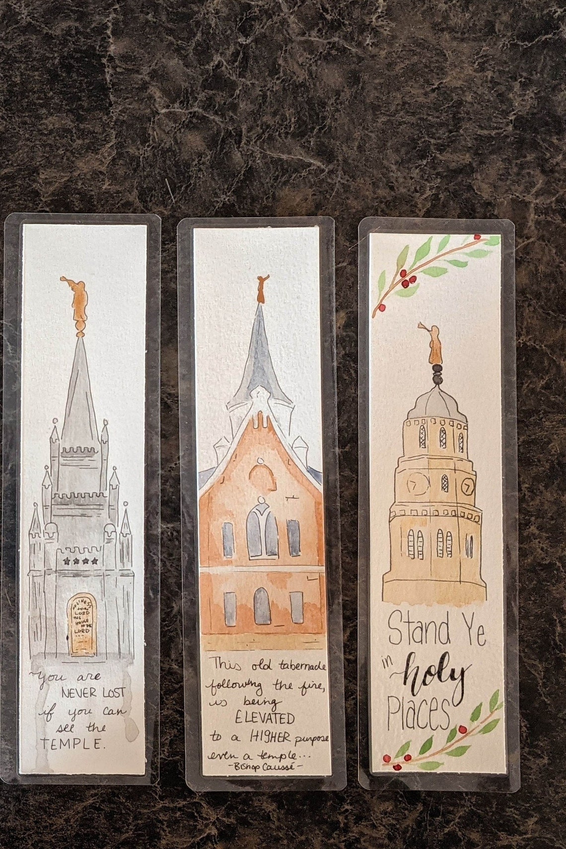 BULK Order Bookmarks Physical or Digital. LDS Temple. Any Style ...