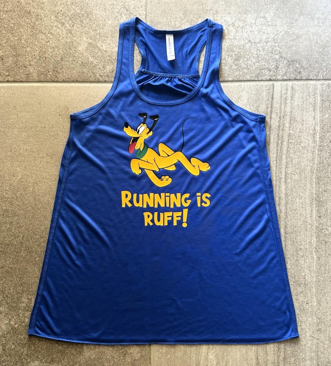 Disney Inspired Pluto Mickey Mouse's Dog T Shirt, Bella Tank Top Run ...