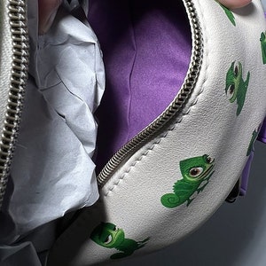 Loungefly Disney Tangled Pascal Lizard Poses Mini Backpack and ...