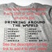 Disney Inspired Adult Drunk Mickey Mouse at Epcot Drinking Around the ...