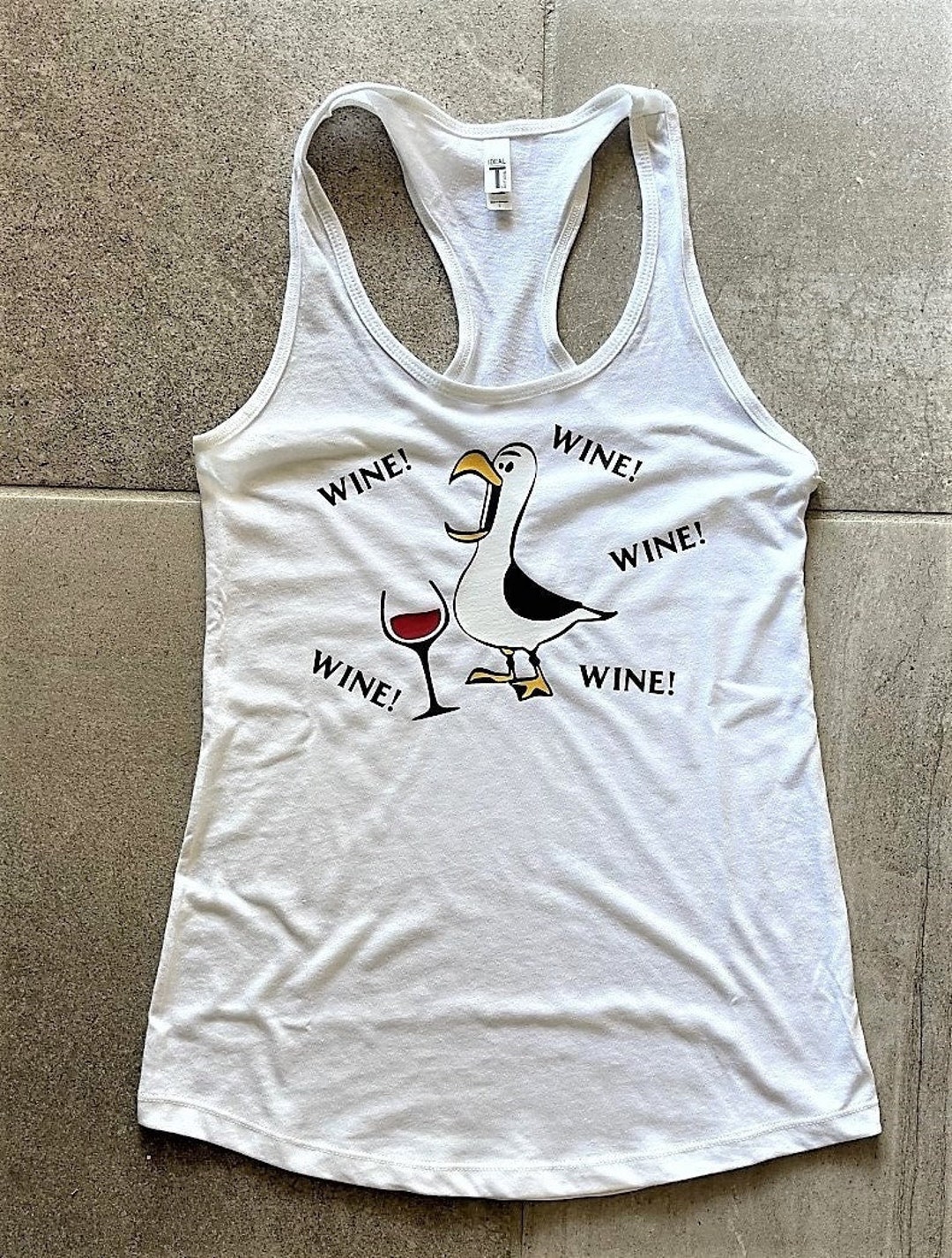 Wine Wine Wine Disney Inspired Finding Nemo Seagull Funny - Etsy