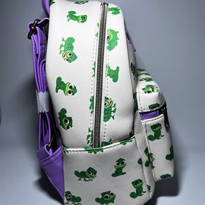 Loungefly Disney Tangled Pascal Lizard Poses Mini Backpack and ...