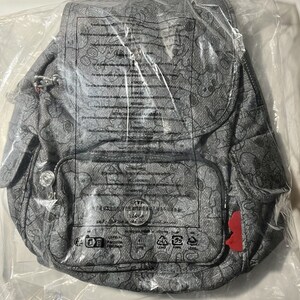 KIPLING X PEANUTS City Pack Snoopy Doggy Denim Print Backpack New Sold ...