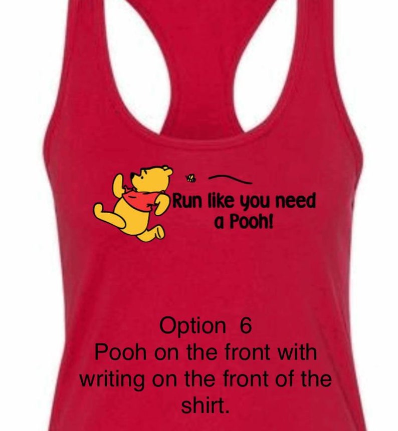 Disney Inspired Winnie the Pooh run Like Bees Are - Etsy