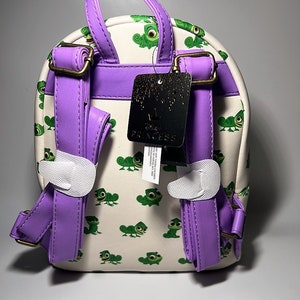 Loungefly Disney Tangled Pascal Lizard Poses Mini Backpack and ...