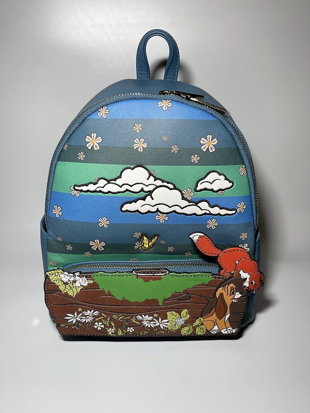 Danielle Nicole Disney the Fox and the Hound Log Mini Backpack Brand ...