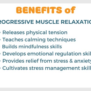 Progressive Muscle Relaxation Script for Kids - Etsy UK