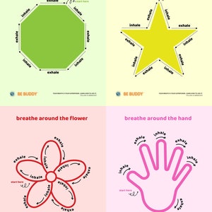 Shape Breathing Activity, Social Emotional Learning Activities for ...