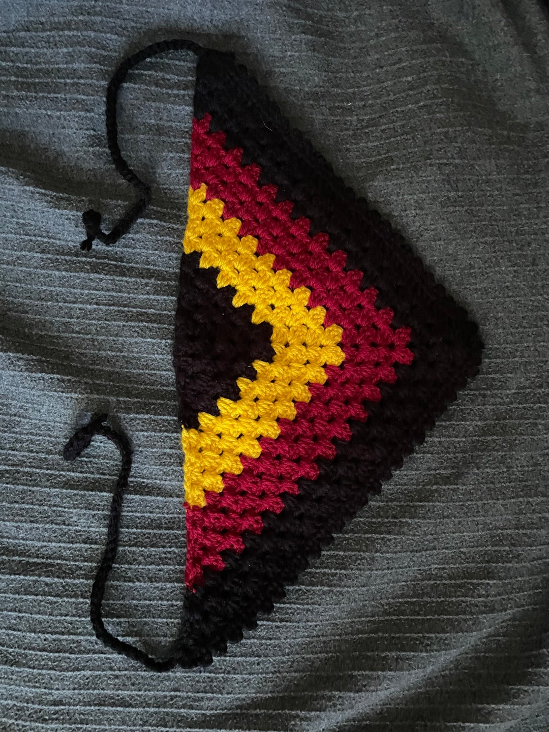 Aboriginal Crocheted Bandana by Itself - Etsy