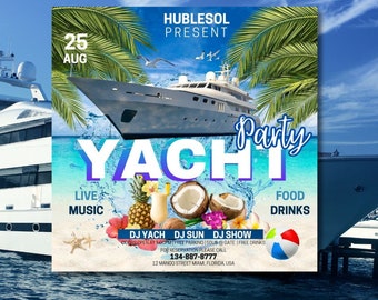 Pool Party Flyer Social Media Pool Party Announcement Editable Summer ...