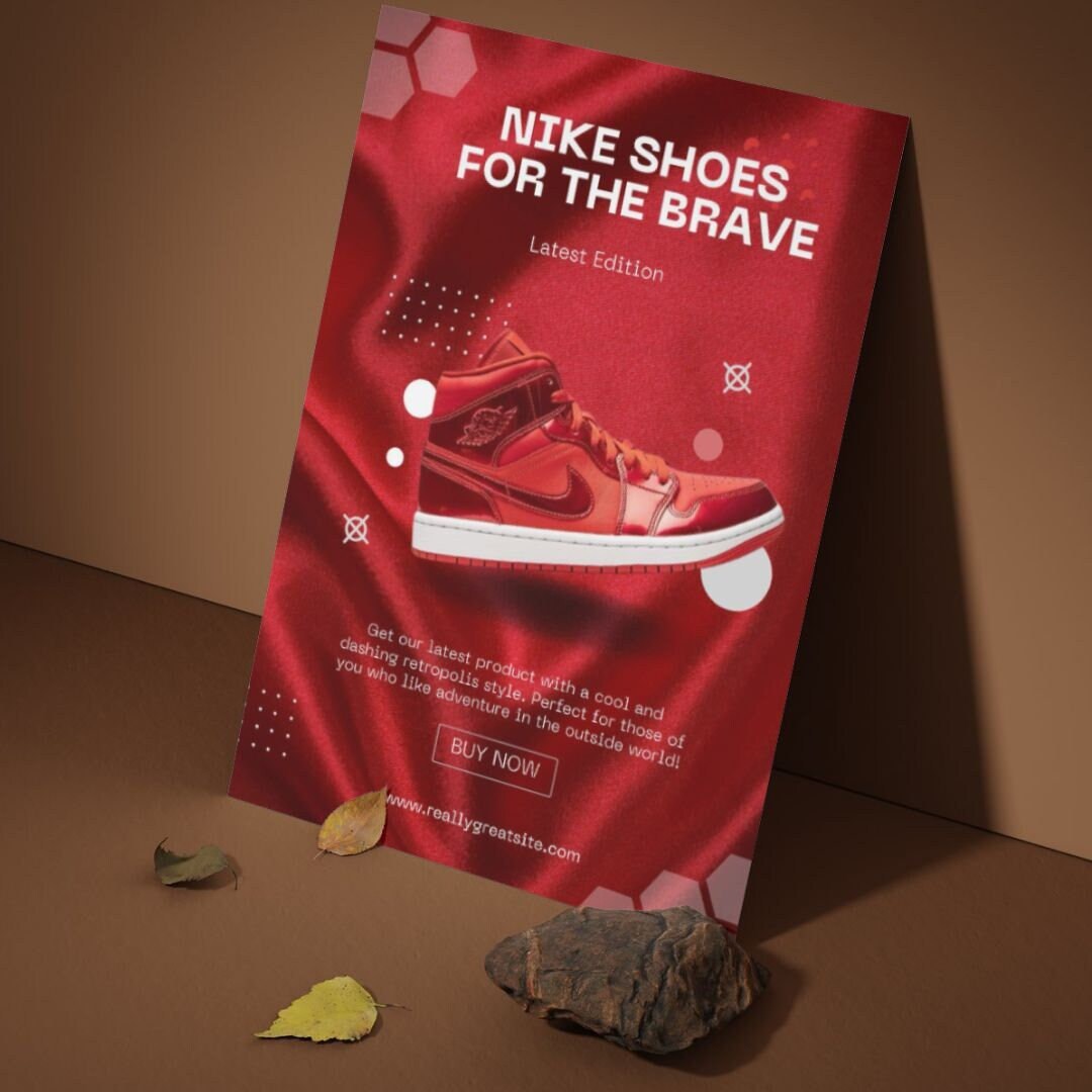 Sneaker Flyers Design| Reseller| Editable Canva Sneaker Flyers | Nike ...