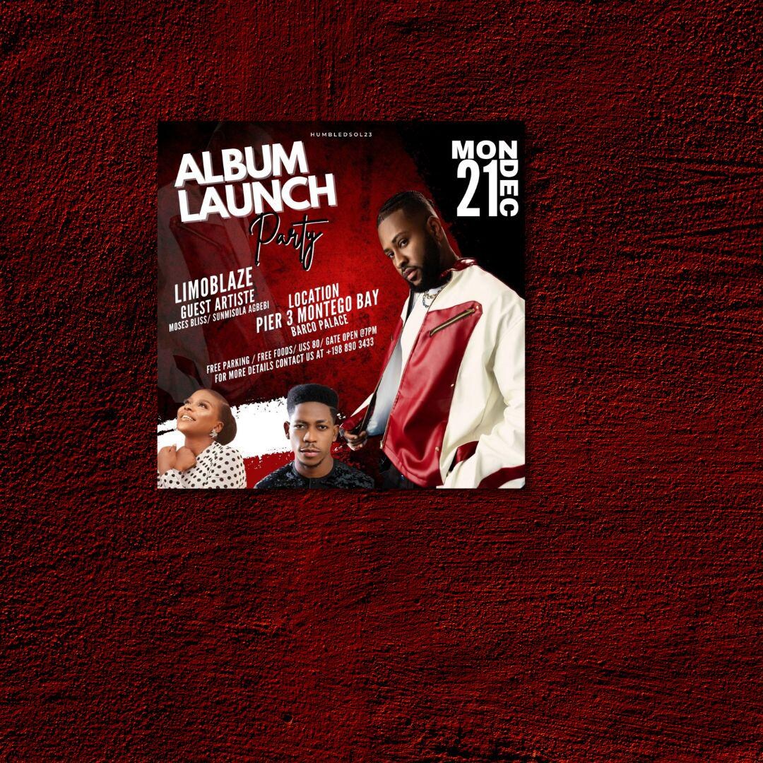 Album Launch Event | Flyer Template | Artiste Flyer|event Flyer| God ...