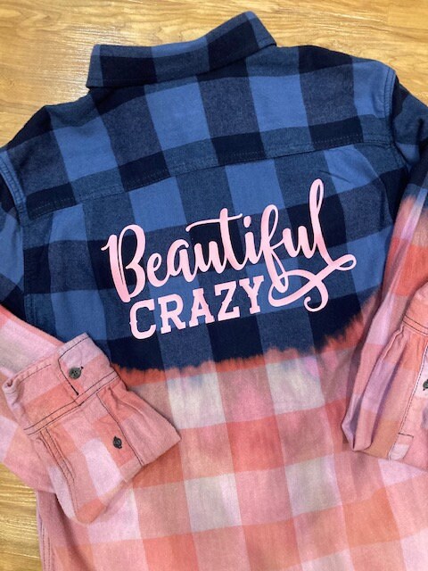 Beautiful Crazy Button Down Distressed Flannel Shirt - Etsy