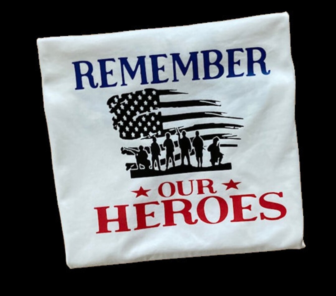 Remember Our Heroes Thank You Veterans T-shirt - Etsy