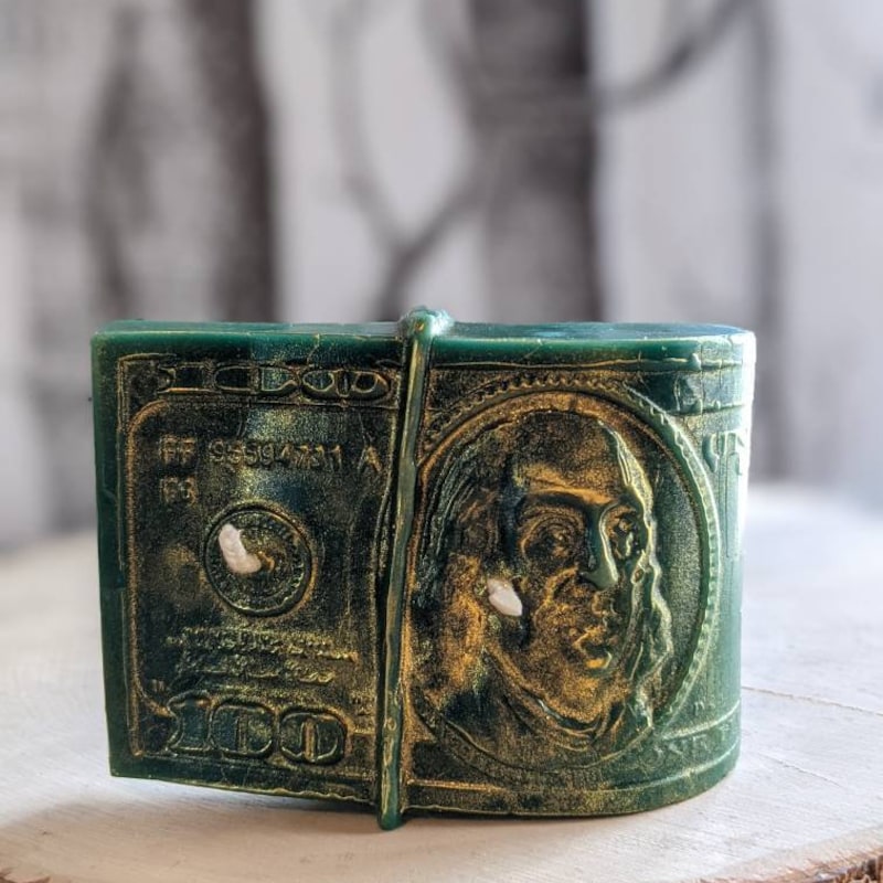 Dollar Bill Candles - Etsy