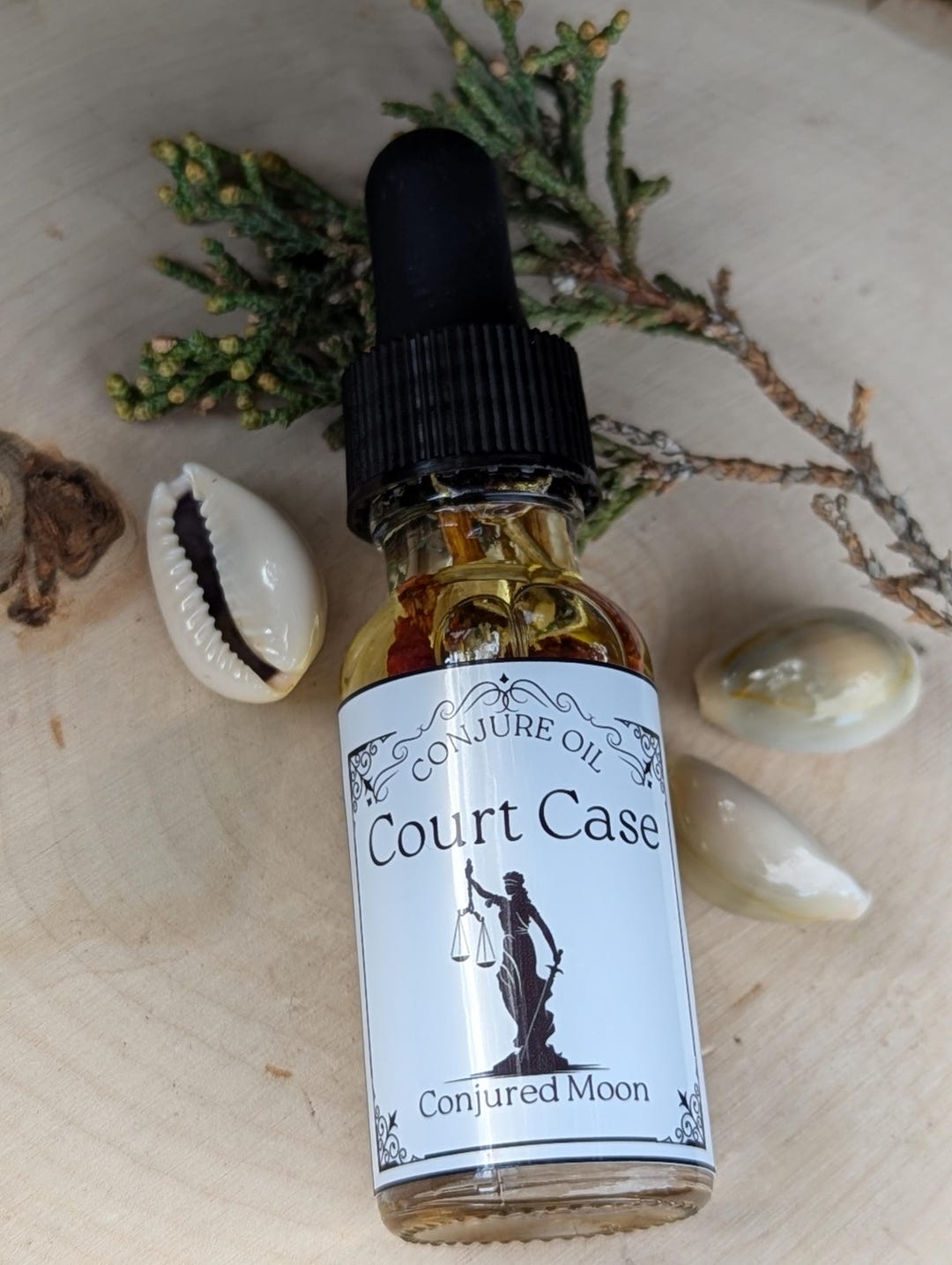 Court Case Spiritual Ritual Oil/brujeria/conjure/witchcraft - Etsy