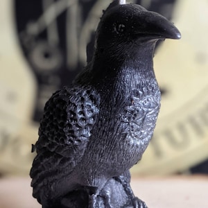 Crow Candle Beeswax - Etsy