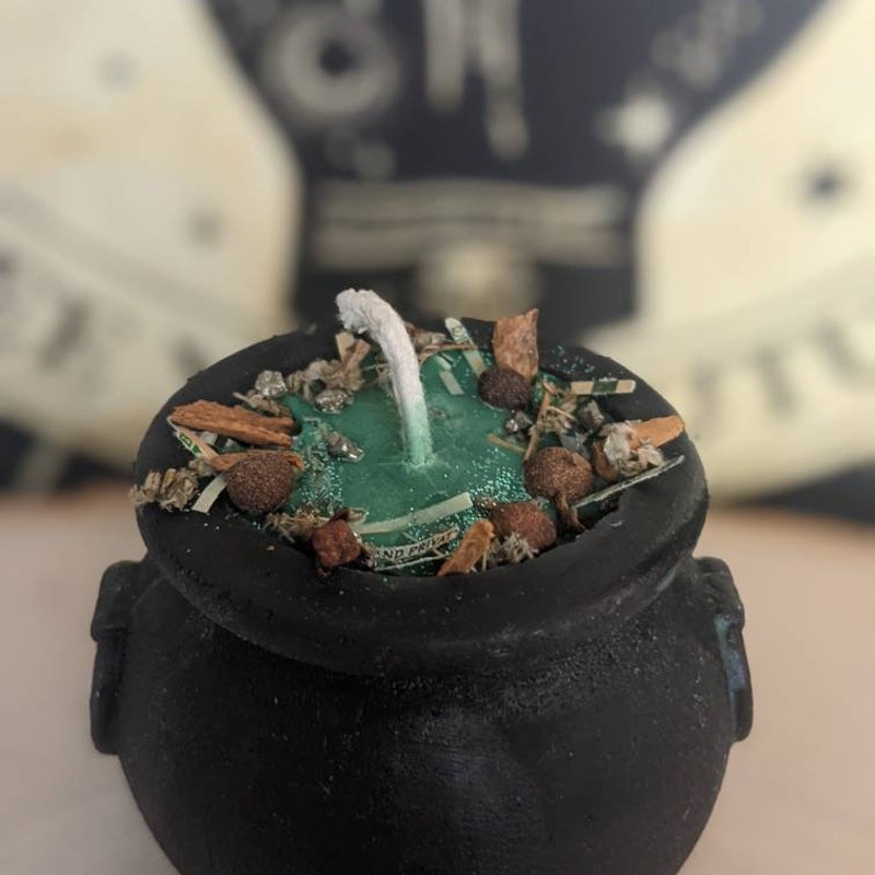 Spell Candle Cauldron - Etsy