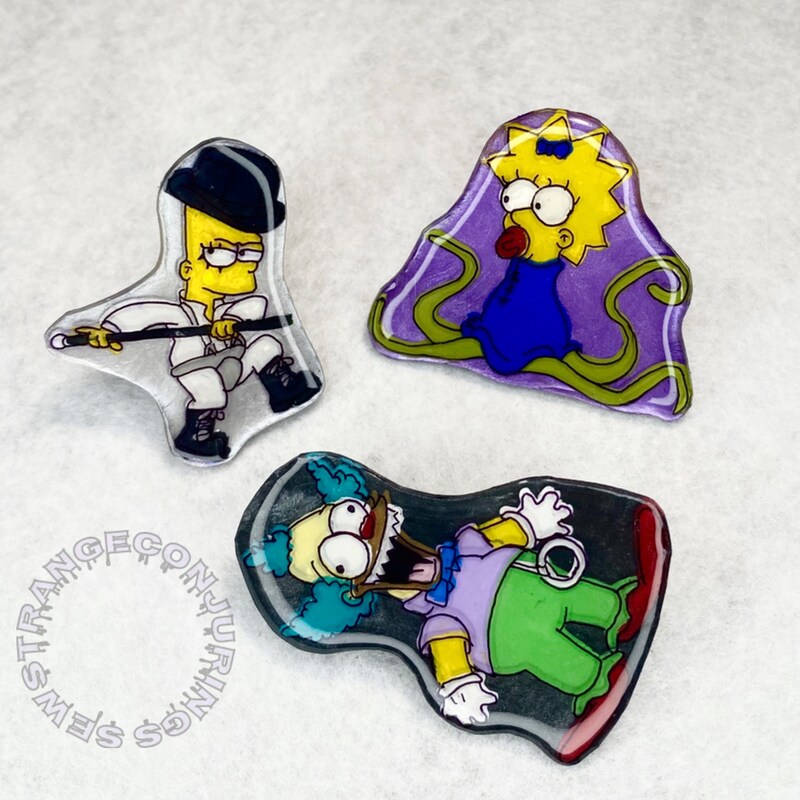 Bart Simpson Pin - Etsy