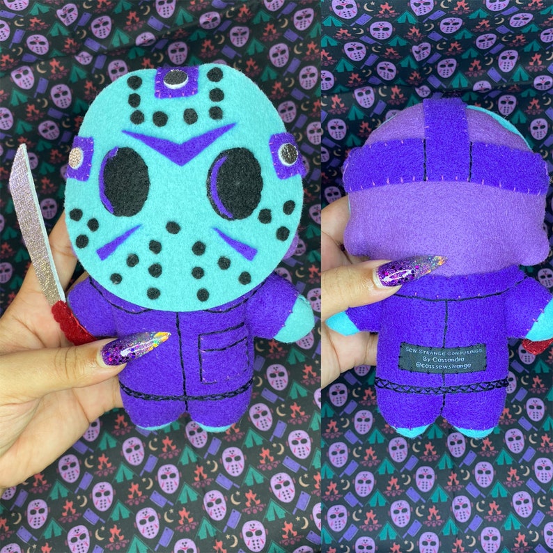 Jason Felt Doll NES Colors Made to Order Friday the 13th - Etsy