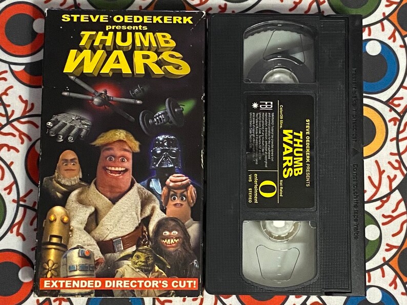 Thumb Wars 1999 VHS Tape Sci-fi Comedy/short Video - Etsy