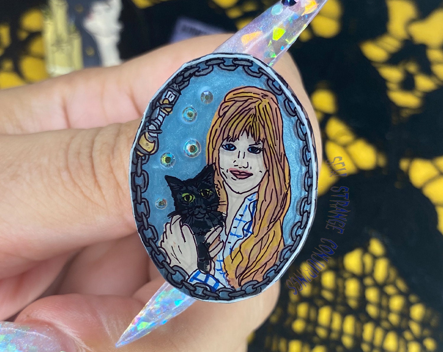 Practical Magic Pins, Handmade to Order Shrinky Dink Pins - Etsy