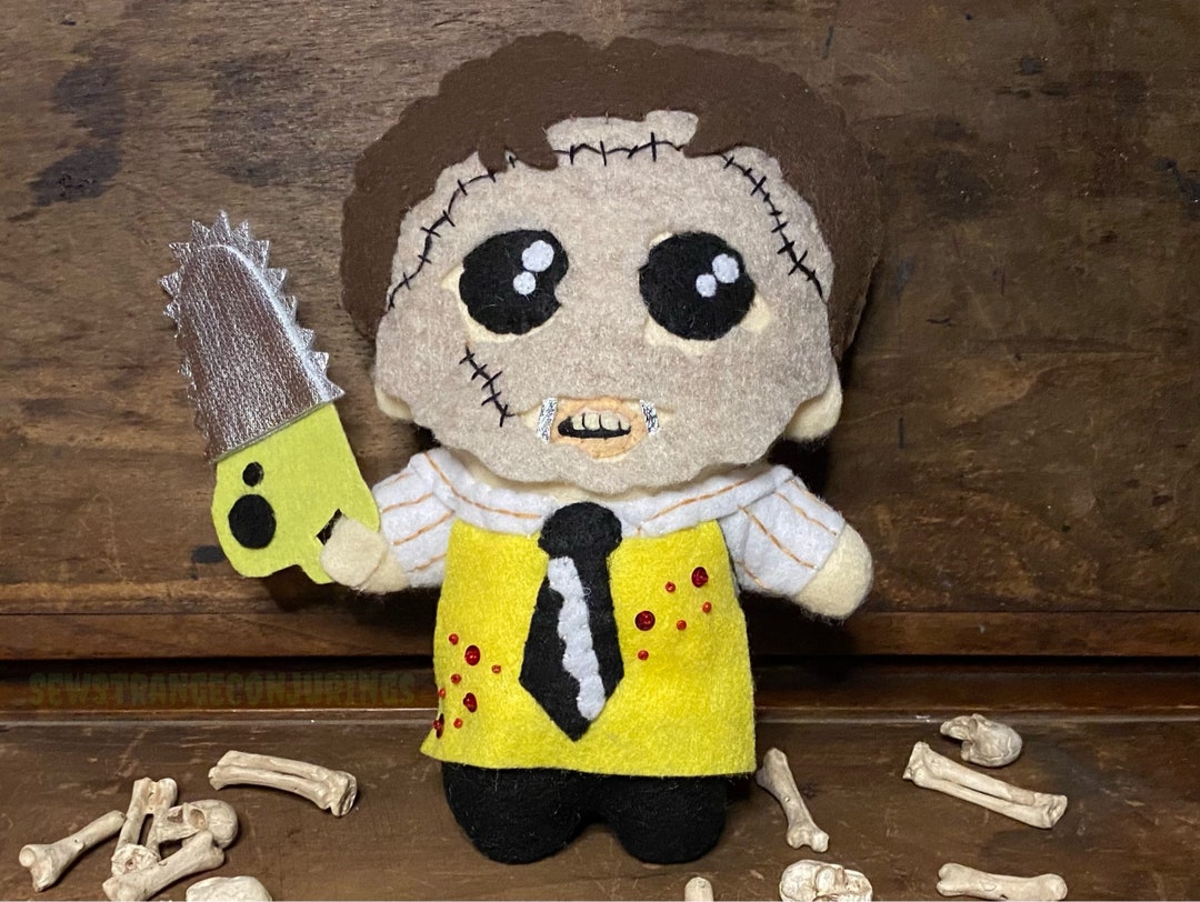Leatherface Felt Doll, Handmade Texas Chainsaw Massacre Horror Plushie ...
