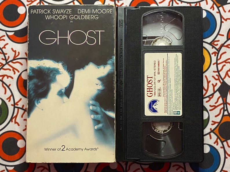 Ghost 1990 VHS Tape Fantasy Romance Video Cassette Retro | Etsy