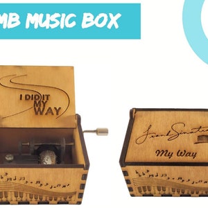 Music Box, Love Story, Best Gift Ever, Hand-cranked, Size: Small - Etsy