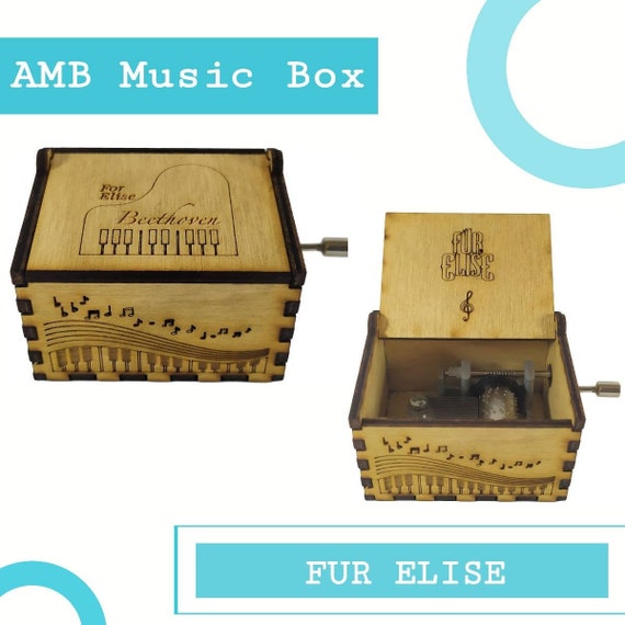 Für Elise Beethoven Hand Crank Music Box for Baby Small | Etsy