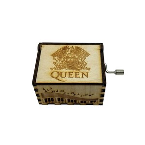 Music Box, Bohemian Rhapsody QUEEN, Best Gift Ever, Hand-cranked, Size ...