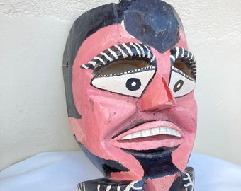 Antique Oaxaca Mask - Etsy