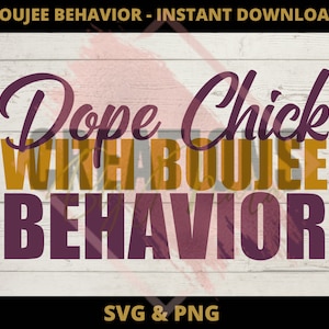 Boujee Svg and Png Bundle, Extra Boujee, a Lil Bit Boujee, Kinda Boujee ...
