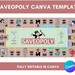 Saveopoly Savings Challenge, Printable Savings Game, Money Tracker ...