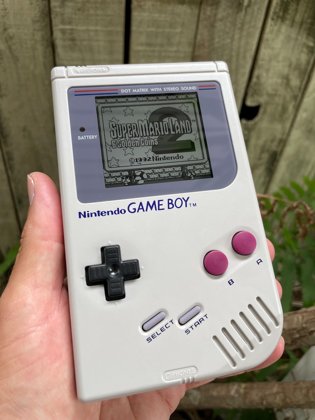 Nintendo Gameboy DMG Grey IPS Backlit Screen Reburbished Handheld Video ...